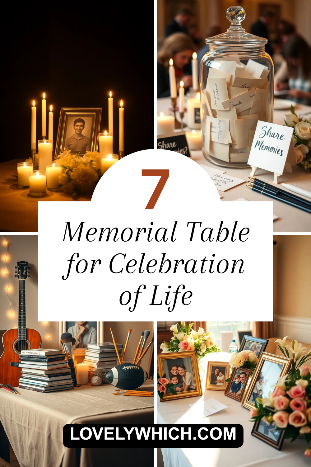 7 Memorial Table for Celebration of Life: Meaningful Ideas to Honor ...